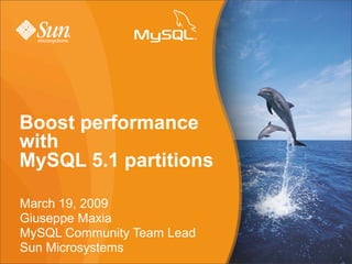 MySQL partitioning performance | PPT