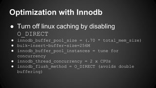 MySQL Performance Tips & Best Practices | PPT