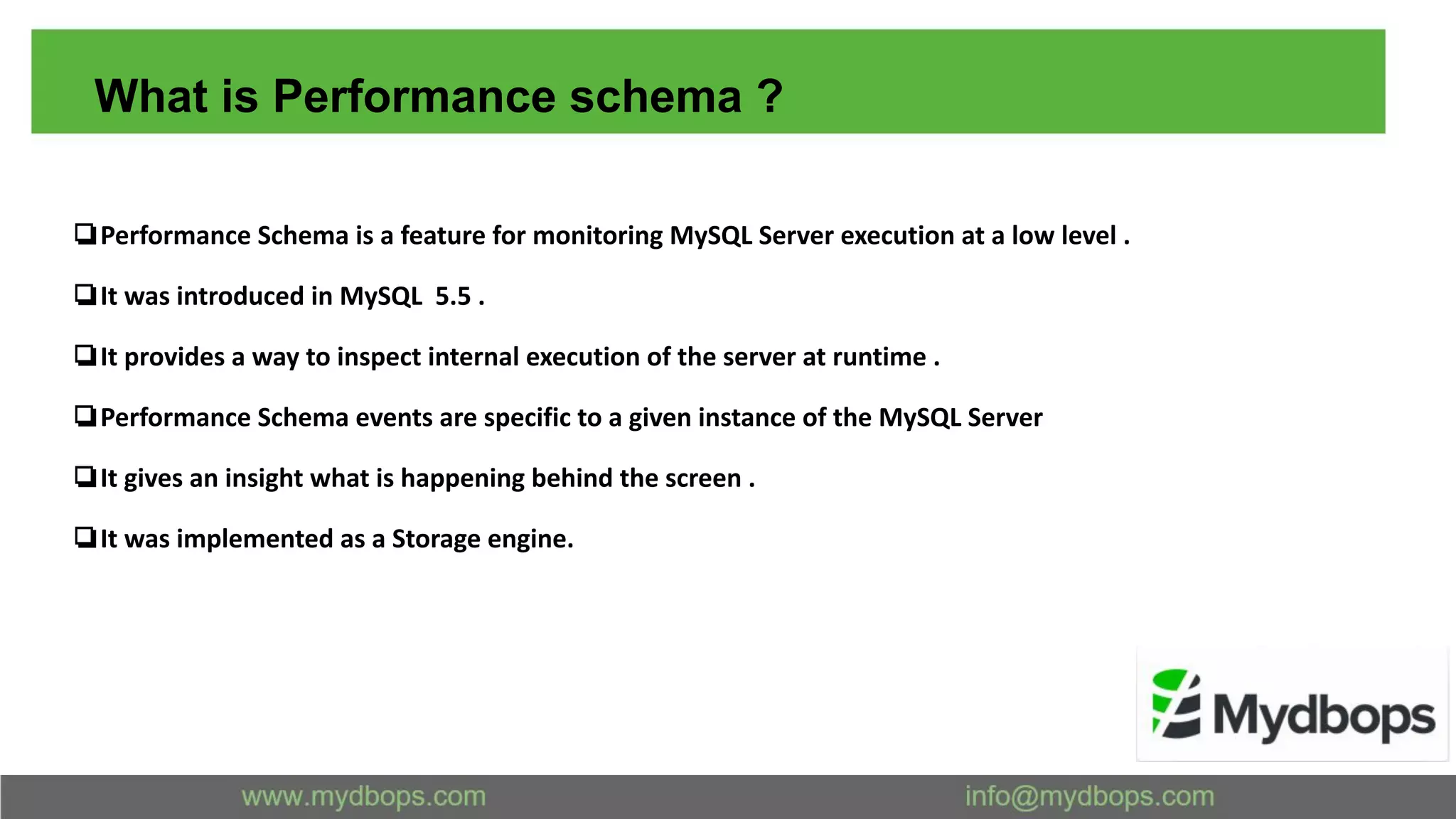 MySQL Performance Schema in Action | PDF | Databases | Computer Software and Applications