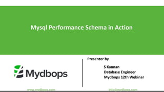 MySQL Performance Schema in Action | PDF | Databases | Computer ...