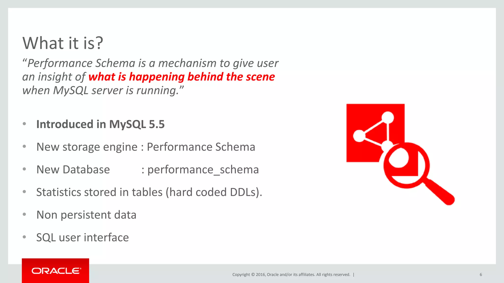 Mysql Performance Schema - fossasia 2016 | PPT