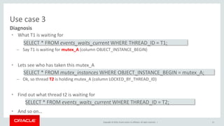 Mysql Performance Schema - fossasia 2016 | PPT