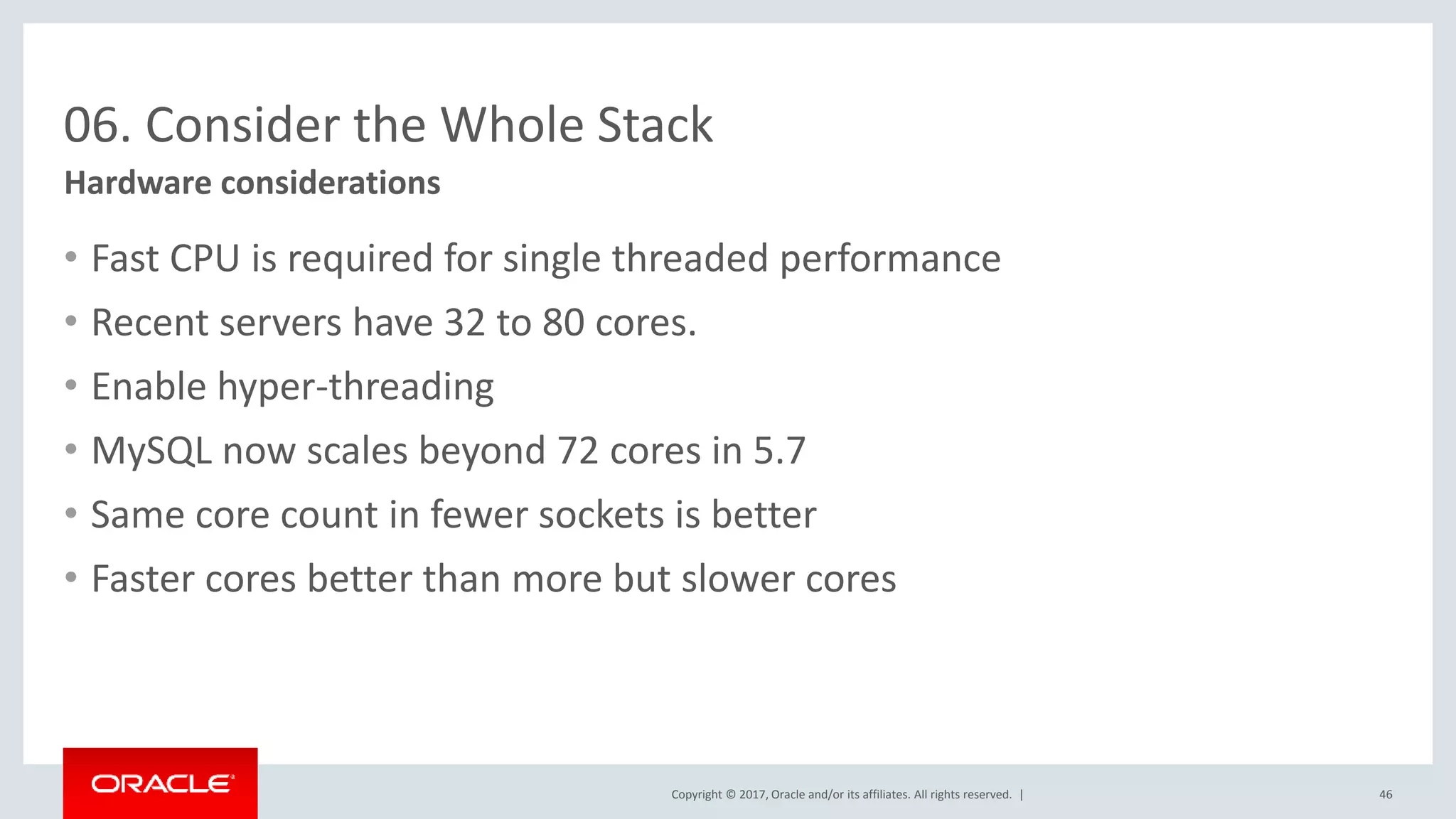 6 Tips to MySQL Performance Tuning | PPTX