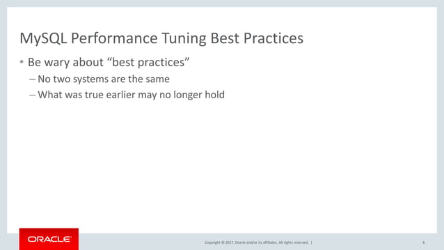 6 Tips to MySQL Performance Tuning | PPTX