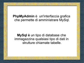 Mysql phpmyadmin | PPT