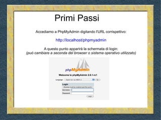 Mysql phpmyadmin | PPT