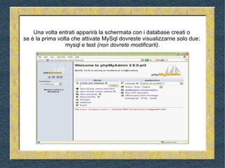 Mysql phpmyadmin | PPT