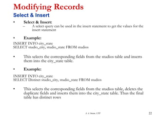 SQL - Data Definition Language | PPT
