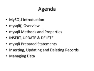 MySQL Record Operations | PPT