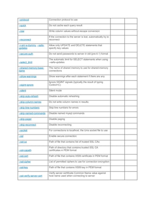 MySql Restore Script | PDF