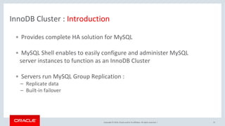 MySQL User Camp : MySQL-Router | PPT