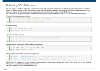 MySQL Overview | PPT