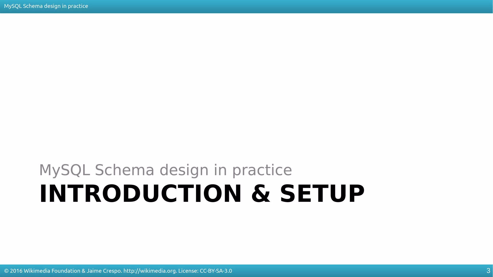 MySQL Schema Design in Practice | PPT