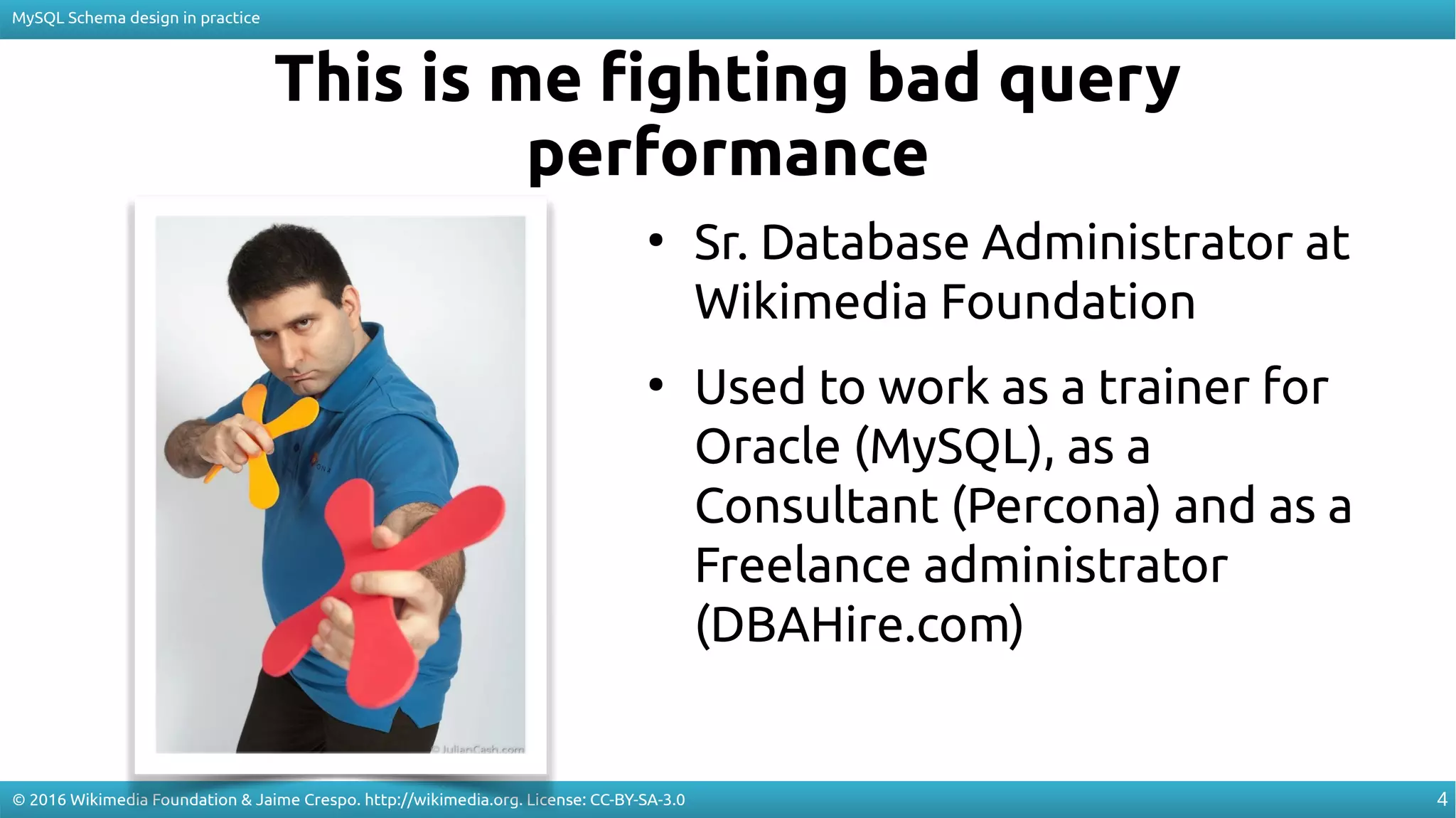 MySQL Schema Design in Practice | PPT