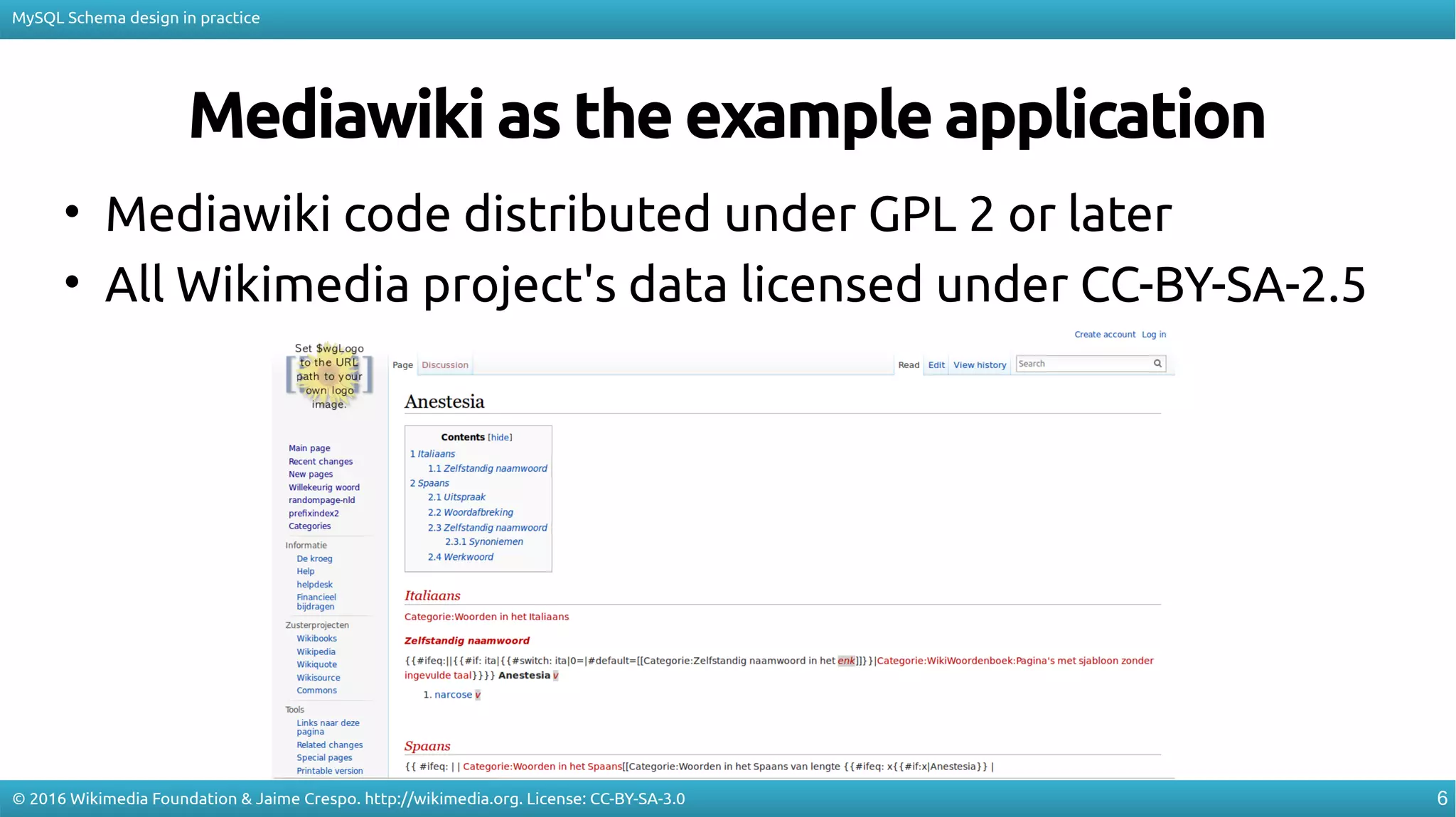 MySQL Schema Design in Practice | PPT