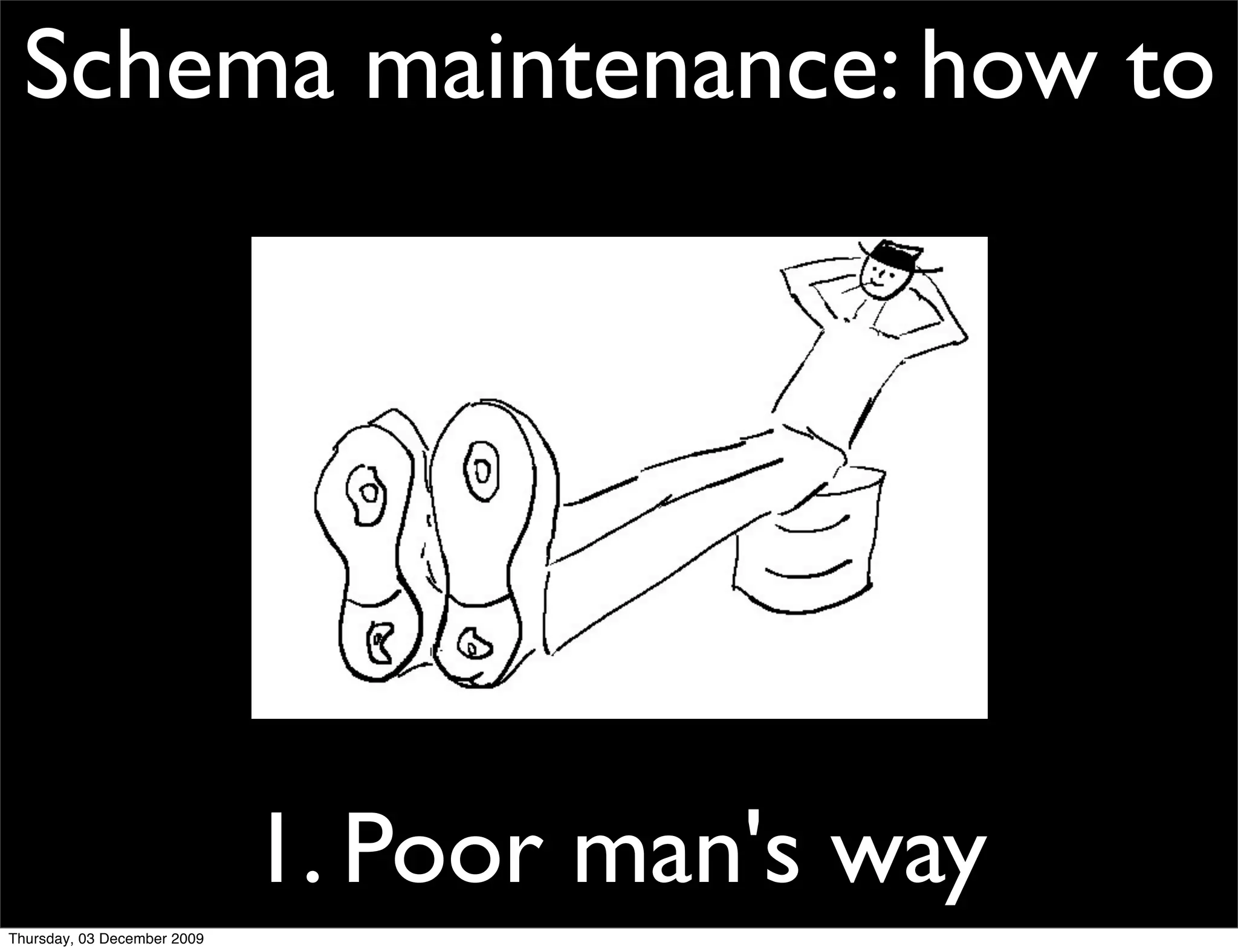 MySQL Schema Maintenance | PDF | Databases | Computer Software and Applications