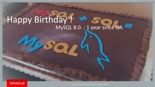 MySQL : State of the Dolphin May 2019 | PPT