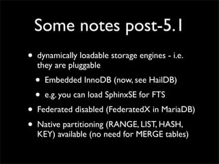 MySQL Storage Engines Landscape | PDF | Databases | Computer Software ...