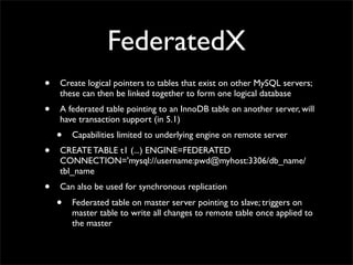 MySQL Storage Engines Landscape | PDF | Databases | Computer Software ...