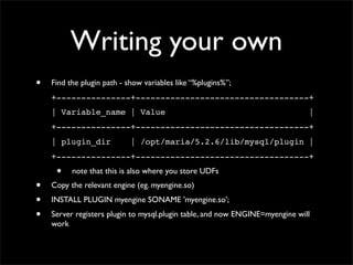 MySQL Storage Engines Landscape | PDF | Databases | Computer Software ...