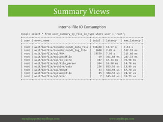 An Overview to MySQL SYS Schema | PDF