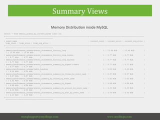 An Overview to MySQL SYS Schema | PDF
