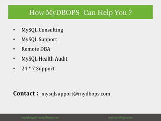 An Overview to MySQL SYS Schema | PDF