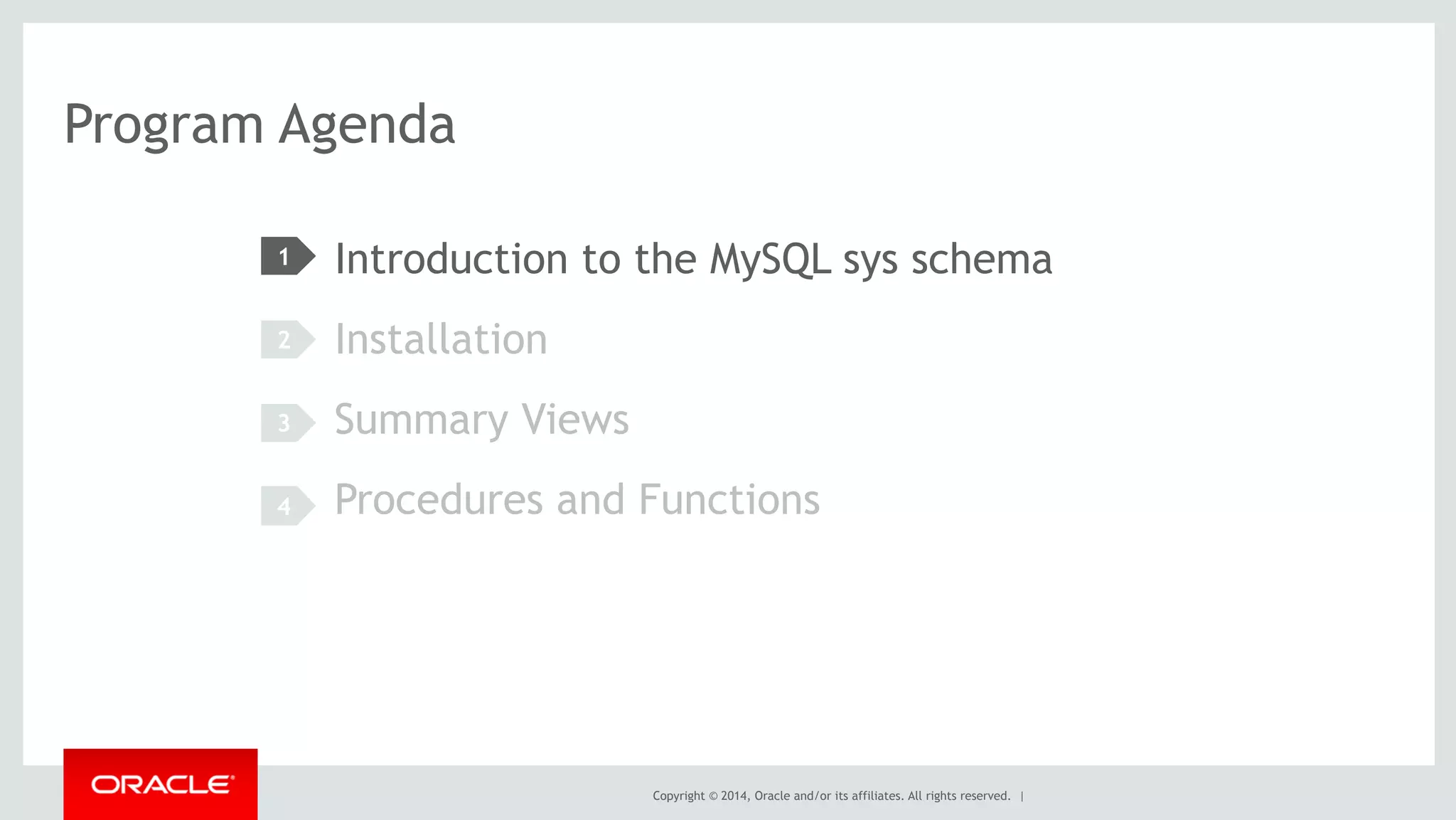 The MySQL SYS Schema | PDF