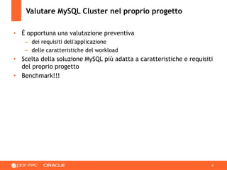 MySQL Tech Tour 2015 - Progettare, installare e configurare MySQL ...