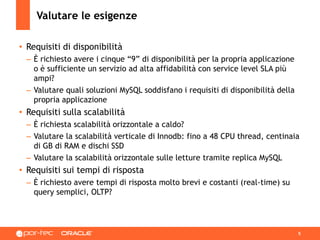 MySQL Tech Tour 2015 - Progettare, installare e configurare MySQL ...