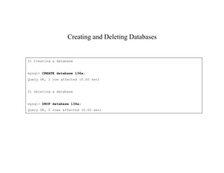 My sq ltutorial | PDF