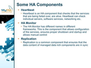 MySQL HA Presentation | PPT