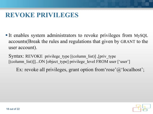 MySQL USER MANAGEMENT,ROUTINES & TRIGGERS. | PDF | Gardening | Home & Garden