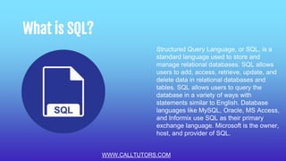 My sql vs sql | PPTX