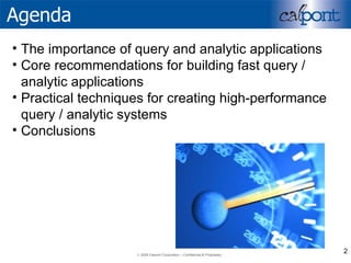 Building High Performance MySQL Query Systems and Analytic Applications | PPT
