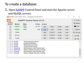 MySQL with PHP | PPTX