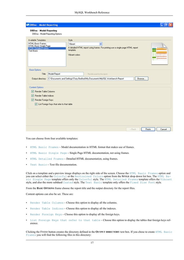 My sql workbench | PDF