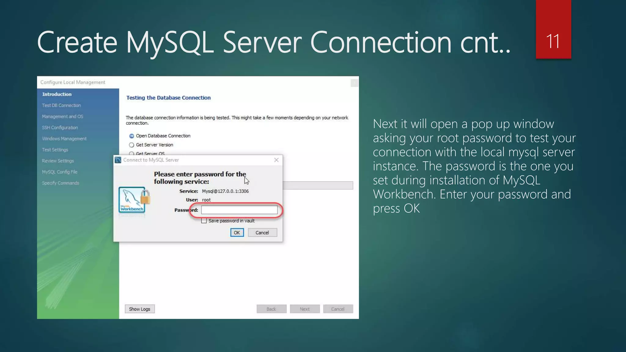 My Sql Work Bench | PPTX