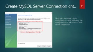 My Sql Work Bench | PPTX | Databases | Computer Software and Applications