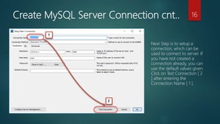 My Sql Work Bench | PPTX