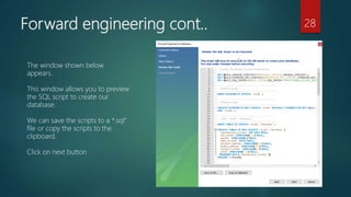 My Sql Work Bench | PPTX