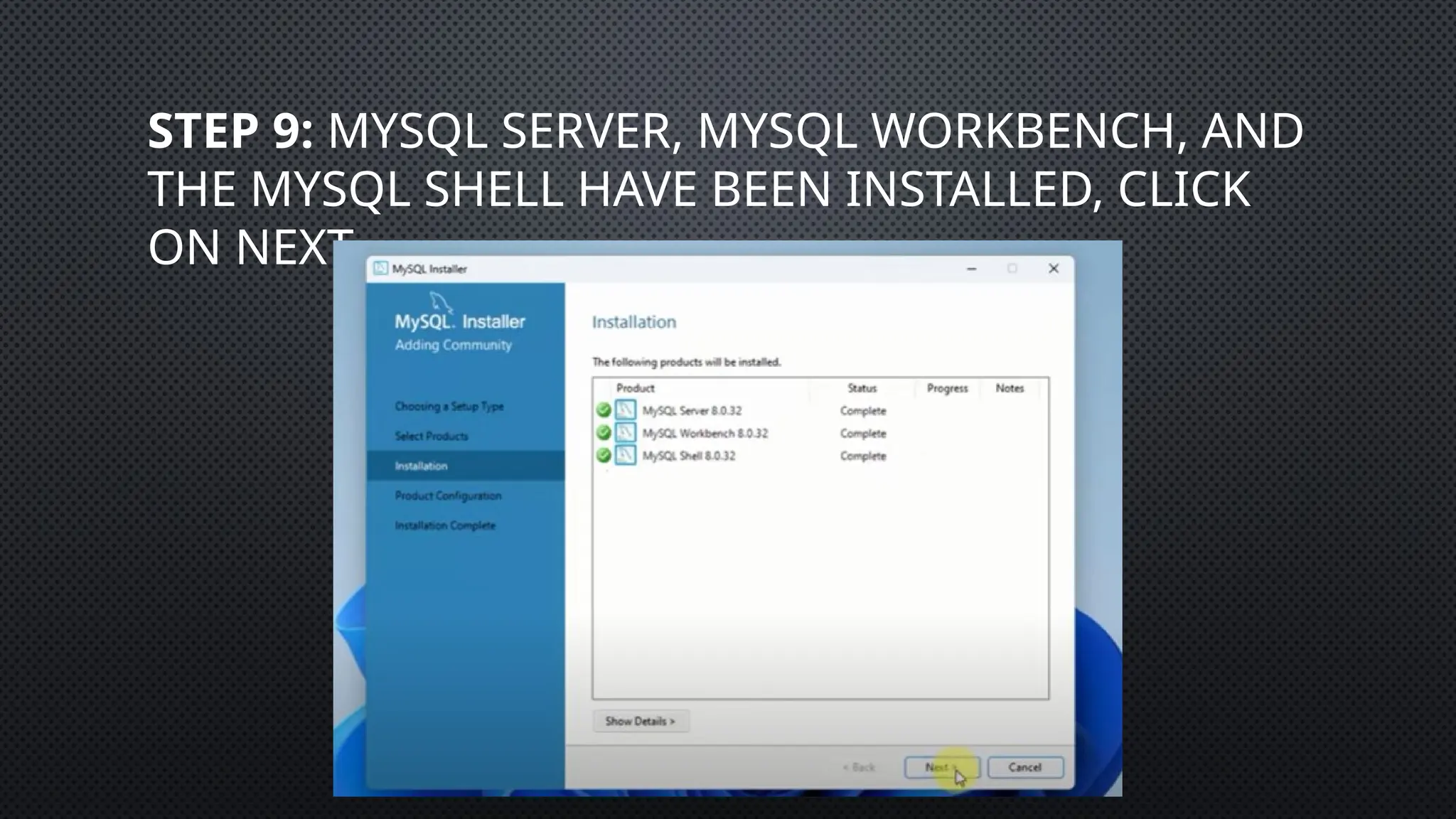 Mysql workbench community installation.pptx