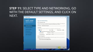 Mysql workbench community installation.pptx