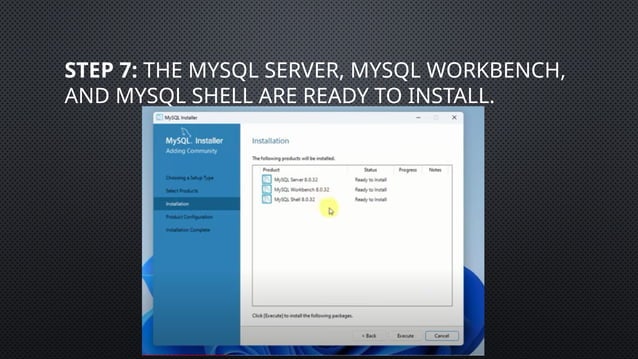Mysql workbench community installation.pptx
