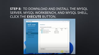 Mysql workbench community installation.pptx