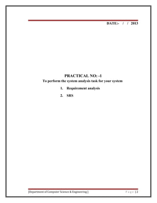 SRS on online auction system | DOC