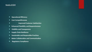 SCM Basics which includes evolution,needs,issues,etc... | PPTX