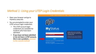 MyStatus tutorial | PPTX