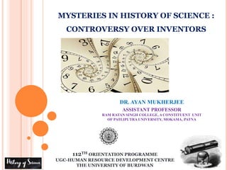 Mysteries in history of science ppt | PPT