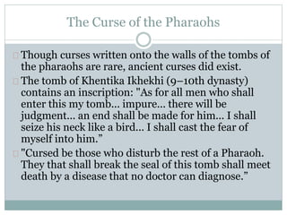 Mysteriesof egypt | PPTX